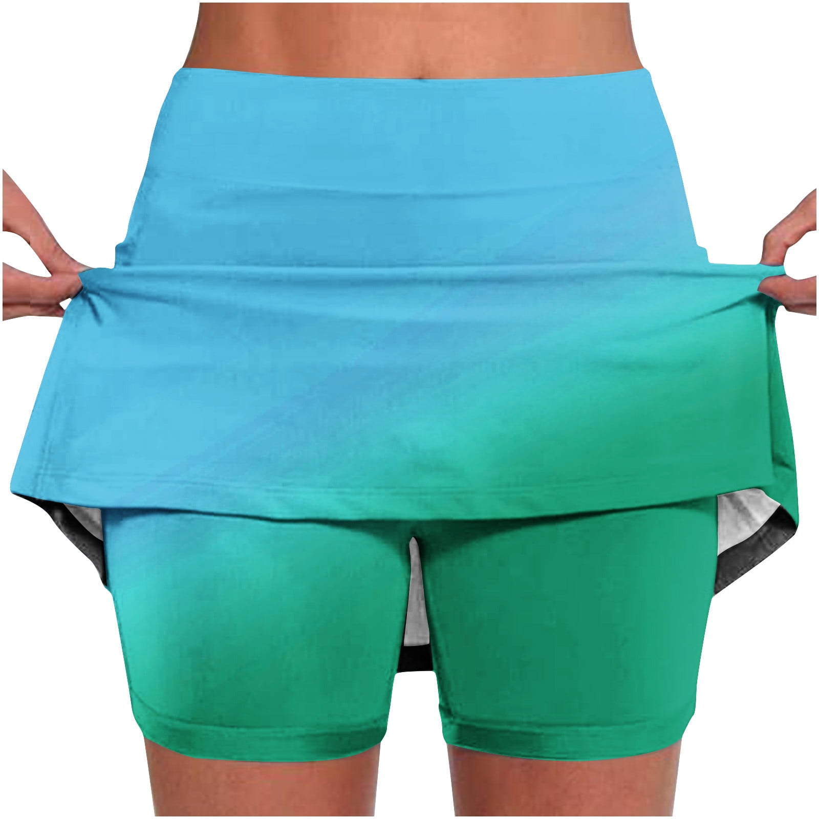 Athletic Skorts for Woman Elastic Tennis Yoga Shorts Hight Waist ...