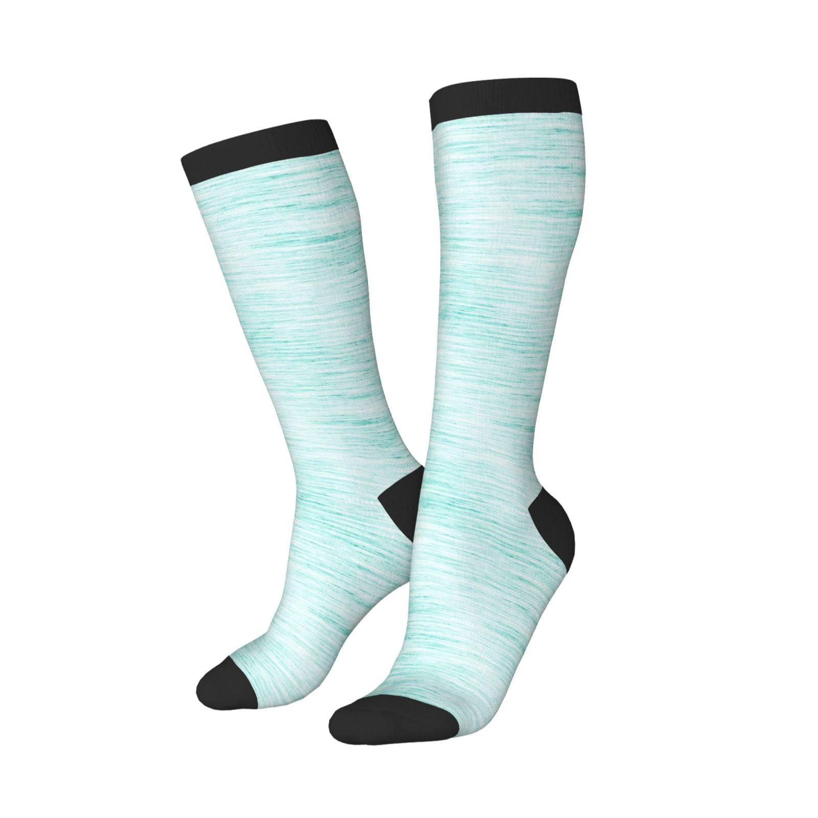 Athletic Socks Men Women - Blue Bright Knee High Socks, Calf Tube ...