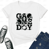 Athletic Spirit Game Day Helmet Grunge Retro Sports Graphic Unisex T ...