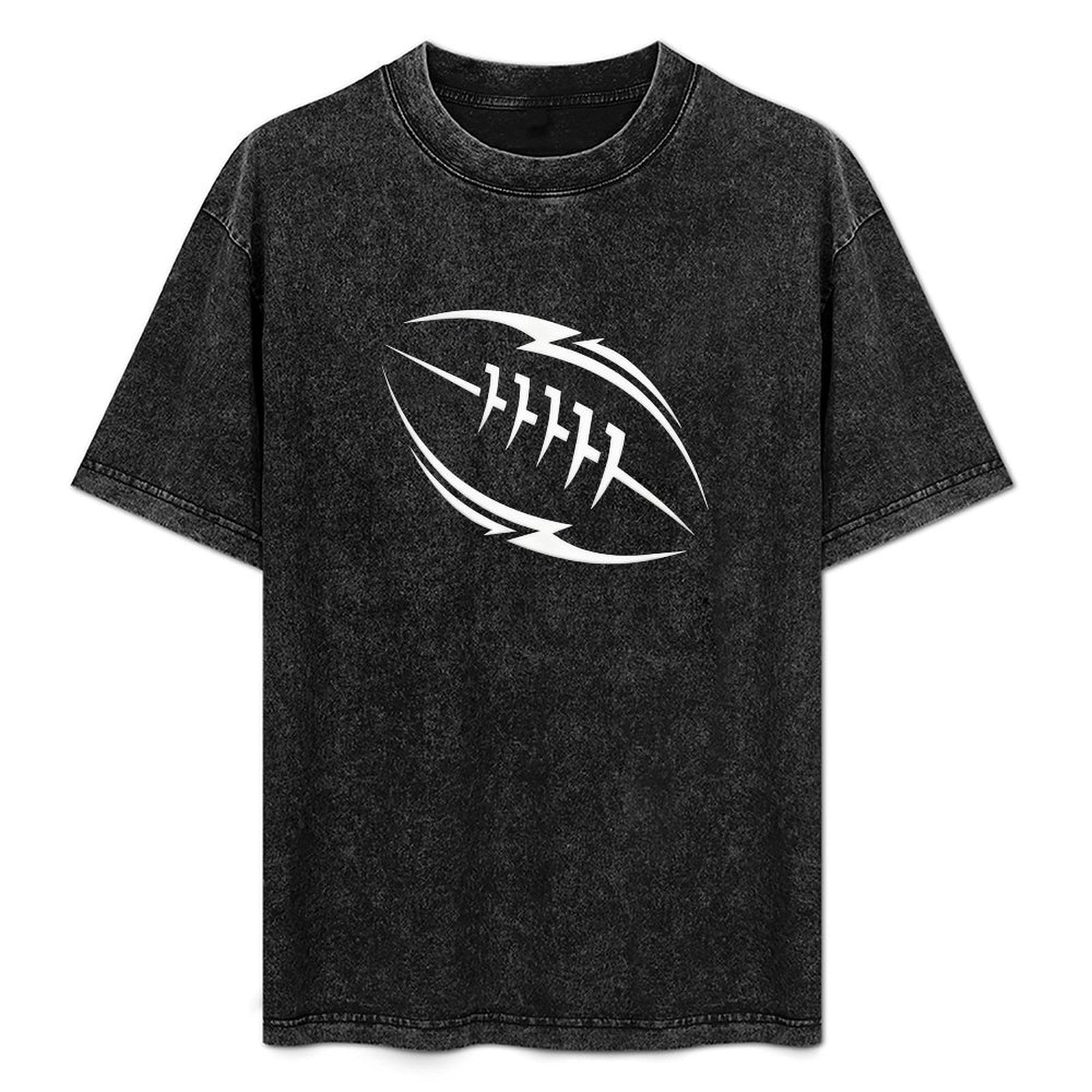 Athletic Sports Theme Vintage Black T-Shirt - Cracked Lightning ...