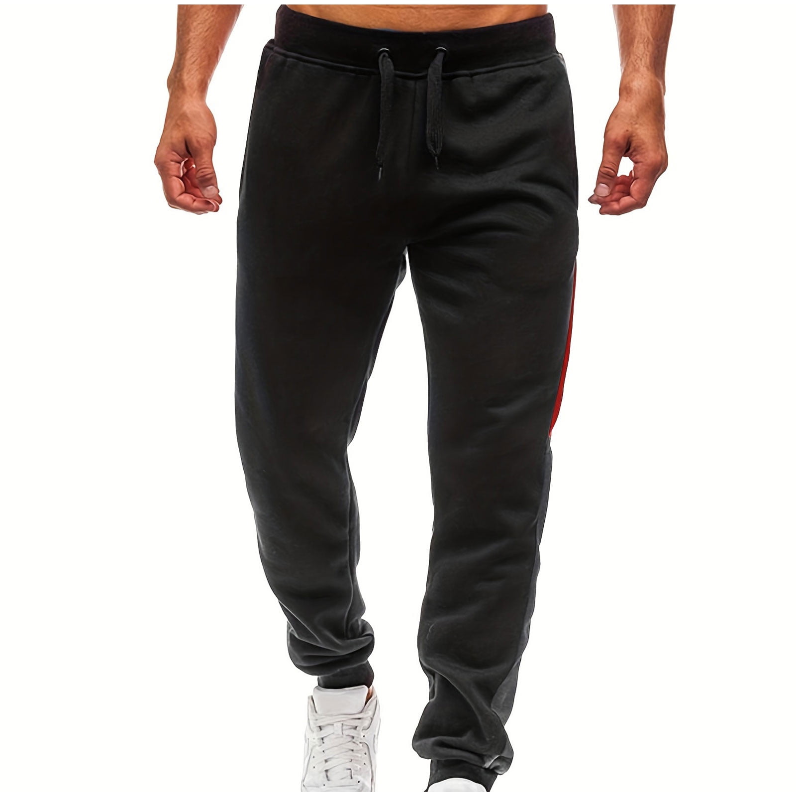 Athletic Sweatpants for Men Casual Slim Fit Workout Joggers Pants with ...