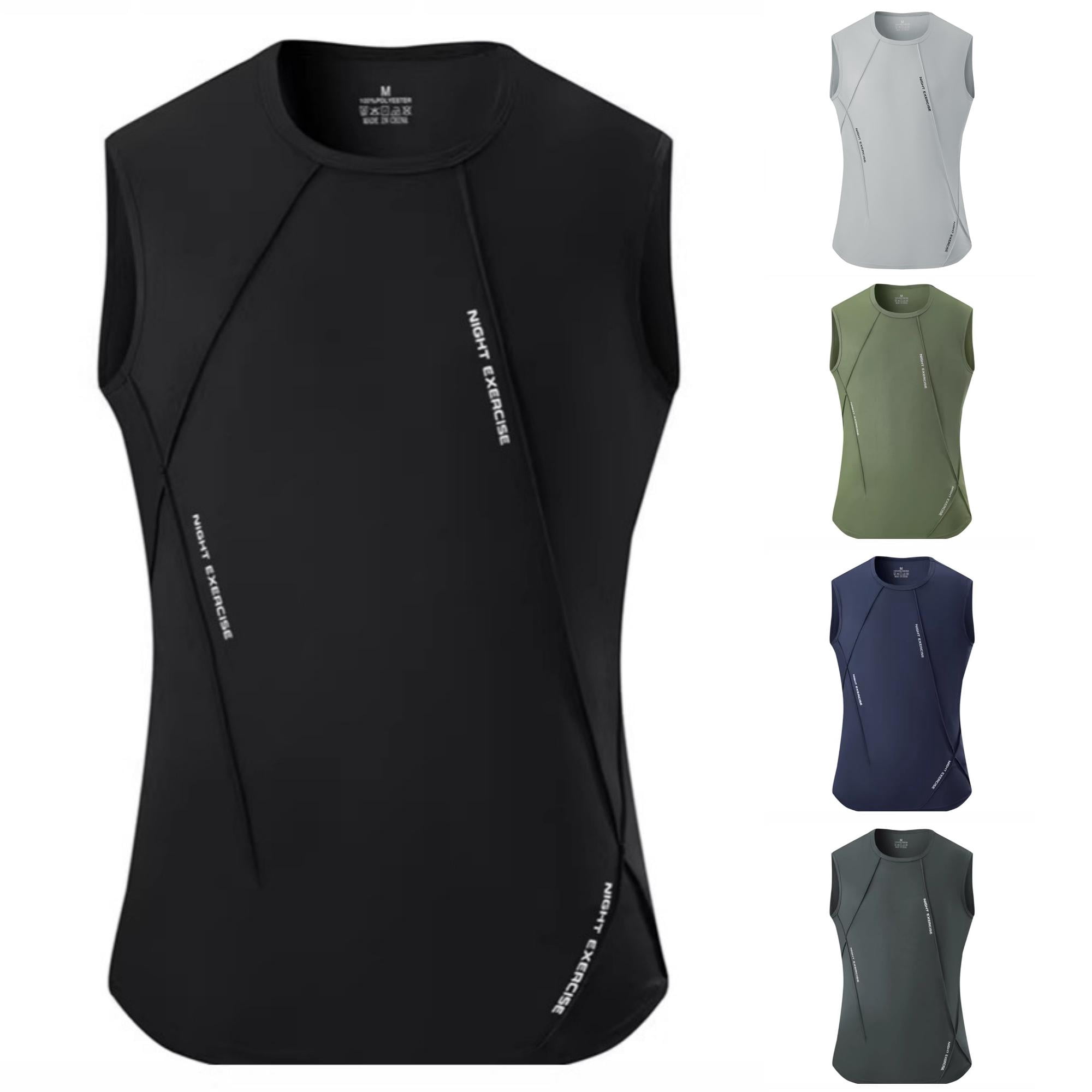 Athletic Tank Top Lightweight Breathable Workout Sleeveless Shirt for ...