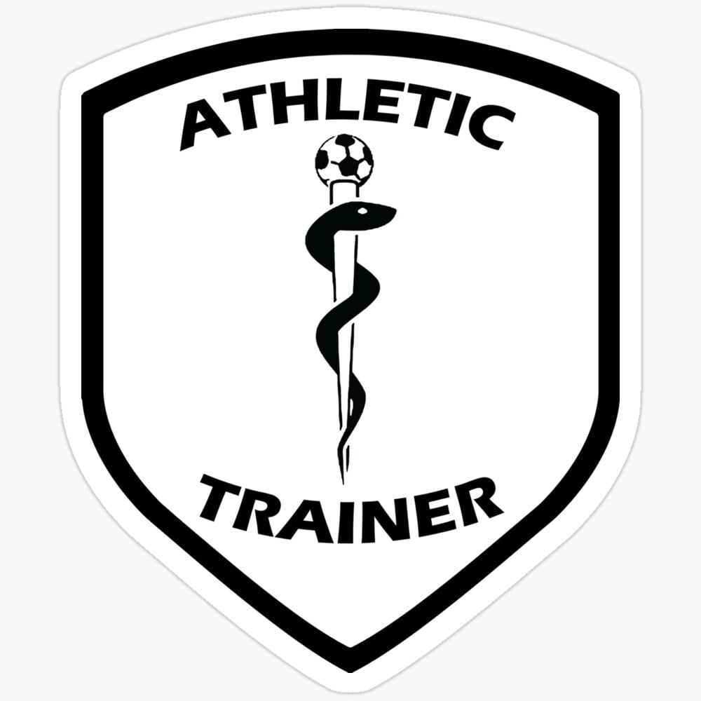 Athletic Trainer- Soccer Sticker Phone Decal Water Bottle Stickers Car ...
