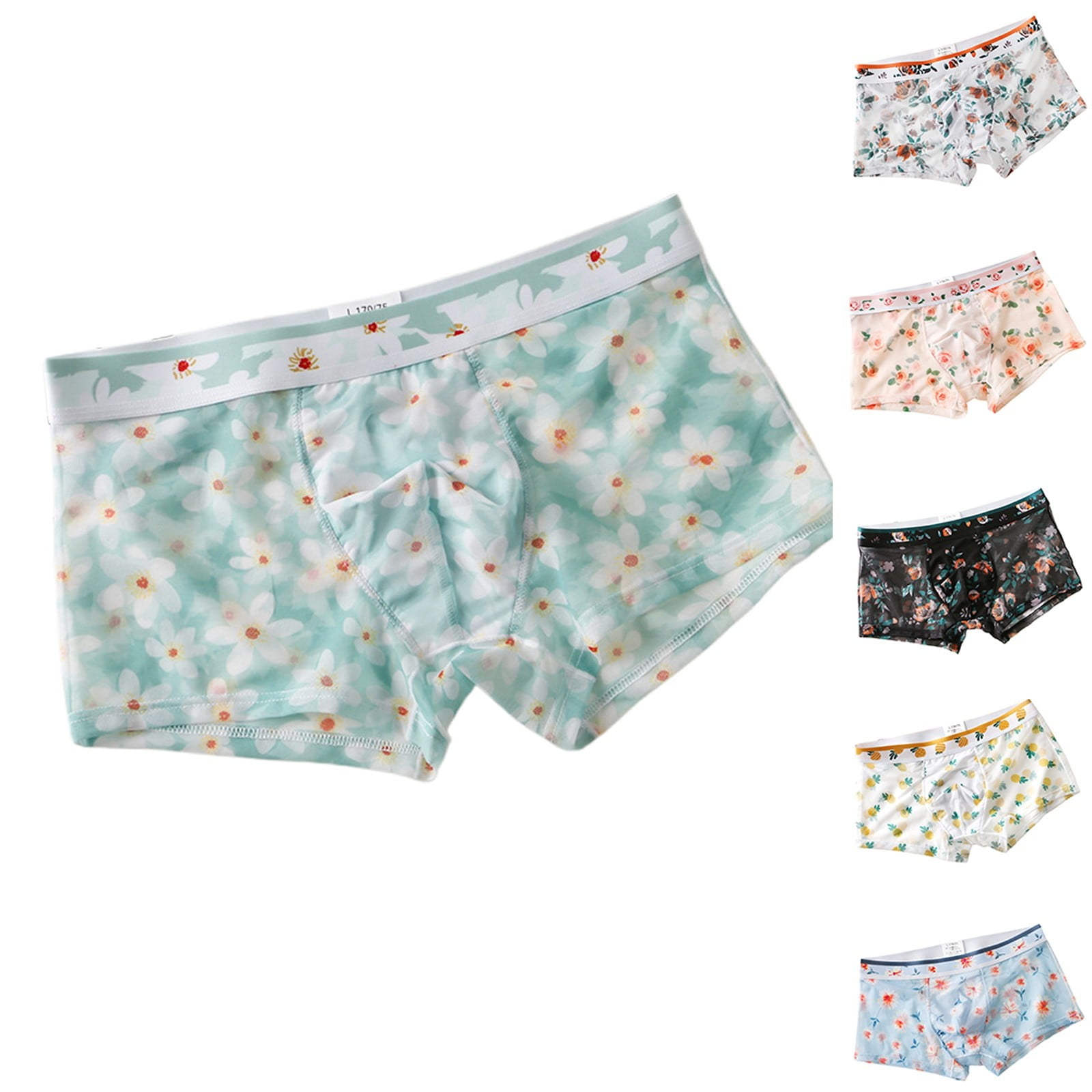 Athletic Underwear Men Summer Lightweight Transparent Mesh Breathable ...