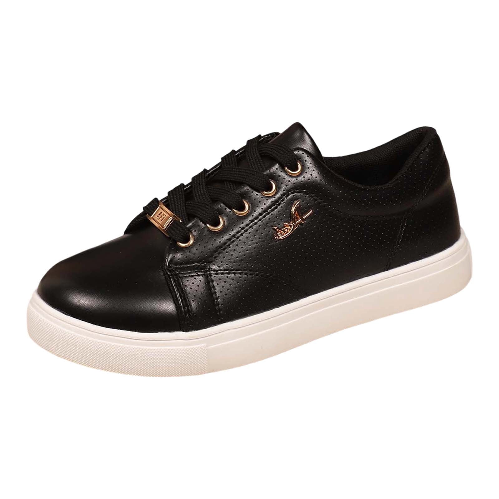 Athletic Walking Shoes for Women Flat Soled Sports Sneakers Comfortable ...