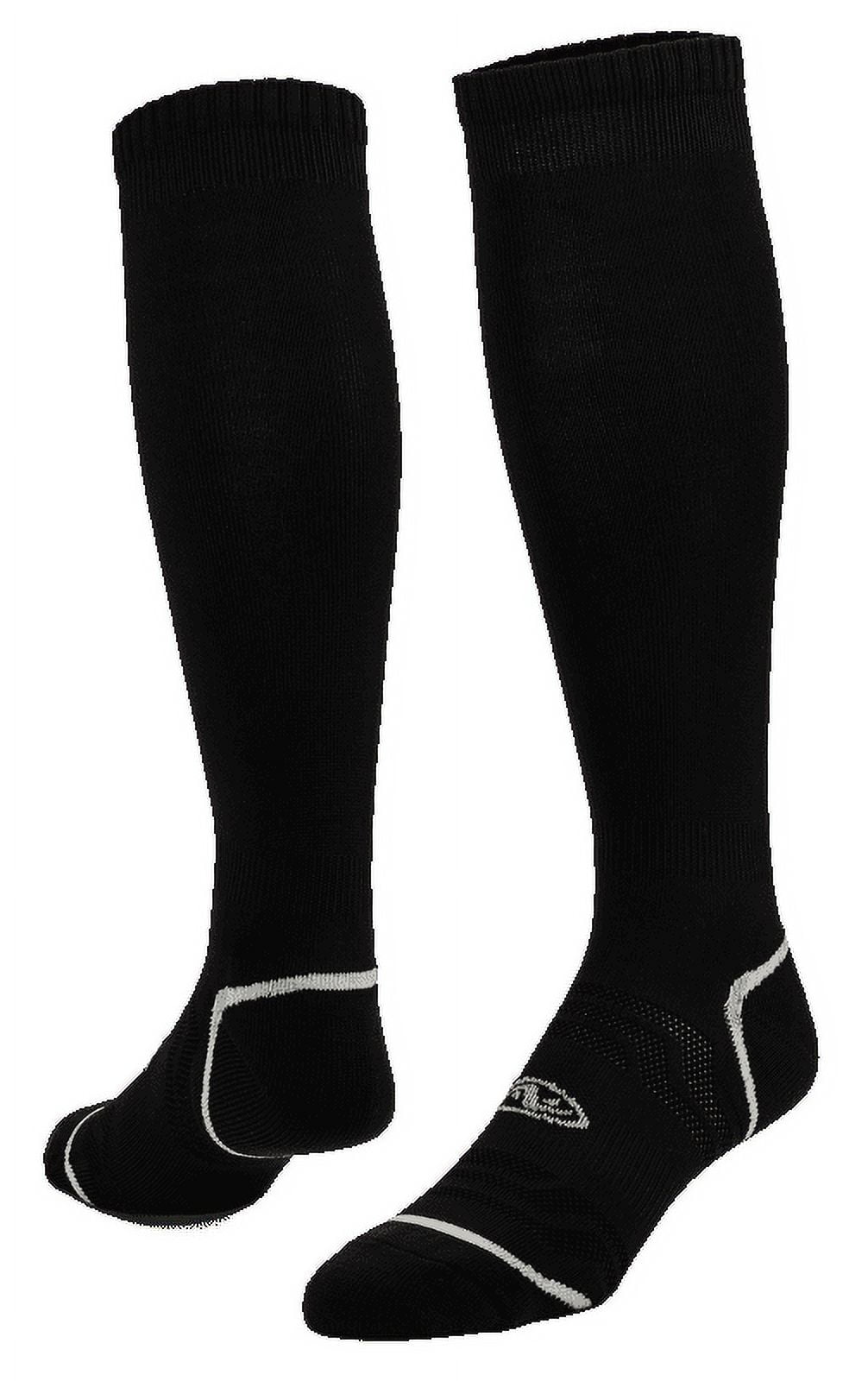 Athletic Works 1 Pack Soccer Sock Large Black - Walmart.com