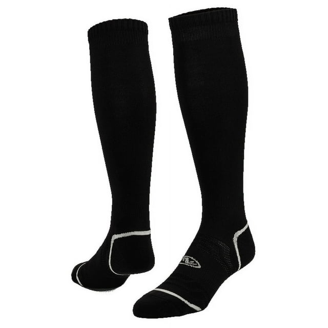 Athletic Works 1 Pack Soccer Sock Medium Black - Walmart.com