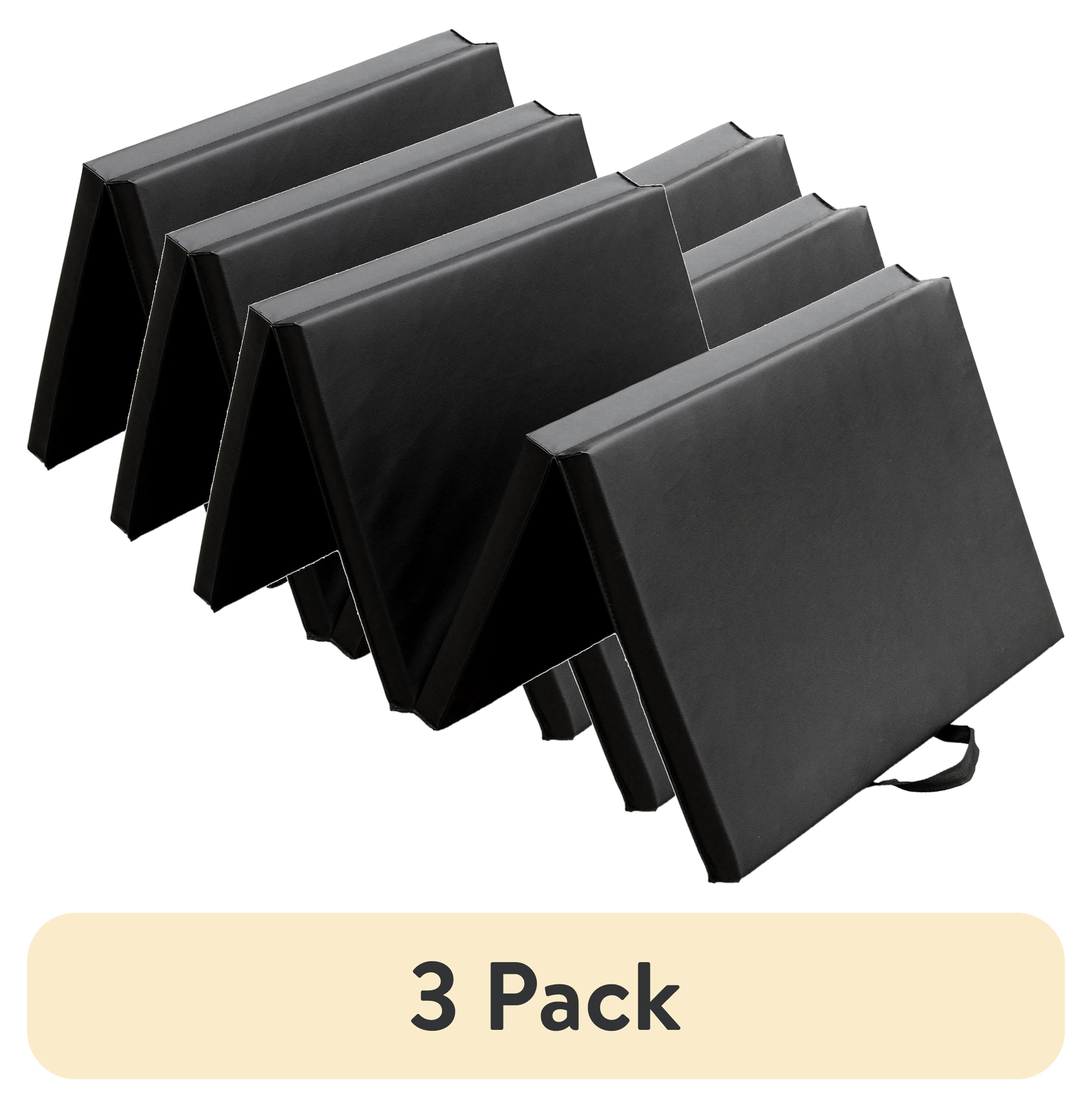 (3 pack) Athletic Works 2ftx6ft Four-Folding High-Density EPE Foamed ...