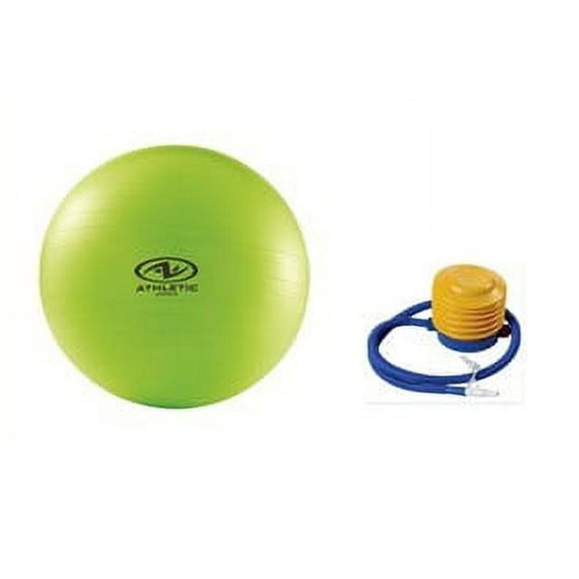 Athletic Works 55cm Anti-Burst Exercise Yoga Ball - Walmart.com