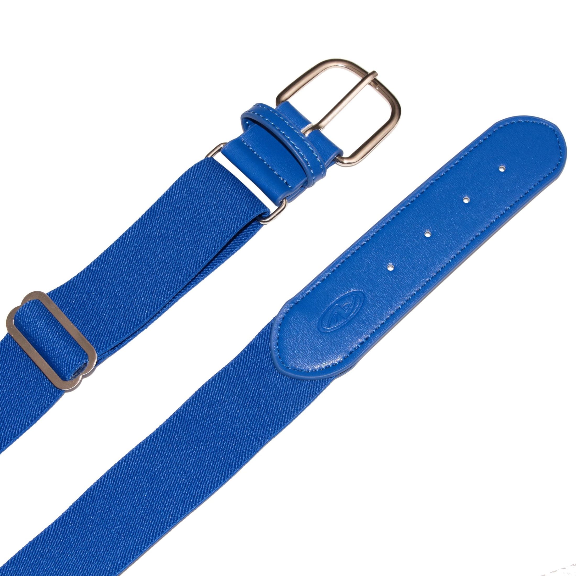 Athletic Works Adult Baseball Softball Belt Blue Elastic Adjustable 24 ...