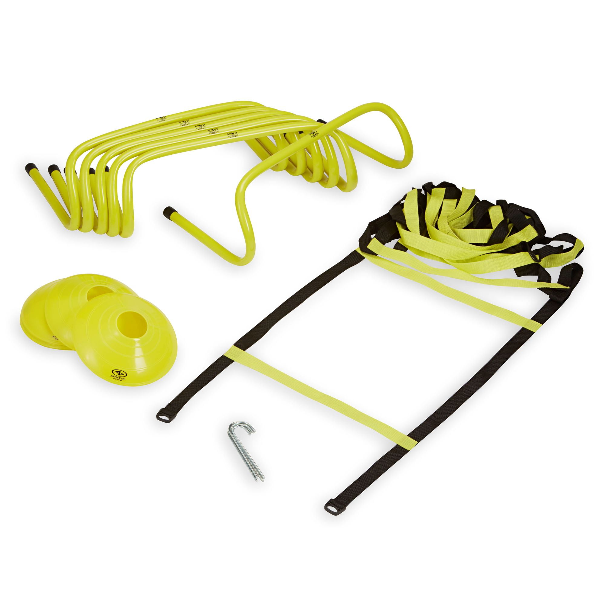 Athletic Works Agility Kit, Fitness Equipment, Multicolor, Speed ...