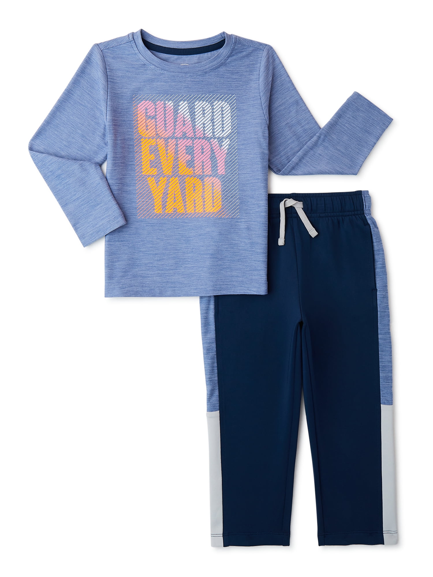 Athletic Works Baby Graphic Tee & Jogger Set - Boys 12M-5T - Walmart.com