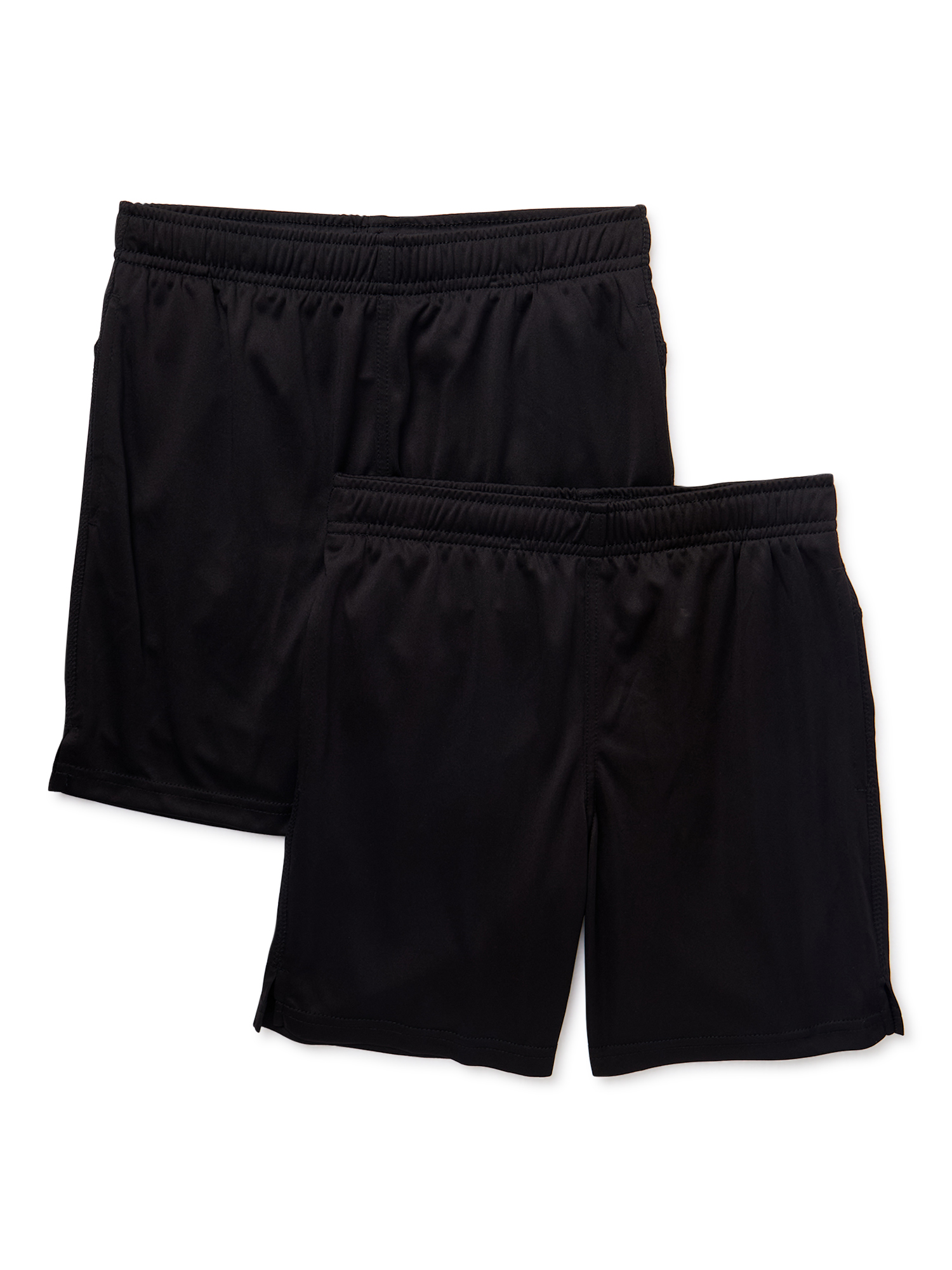 Athletic Works Boy s Performance Shorts 2 Pack Sizes 4 18 Husky