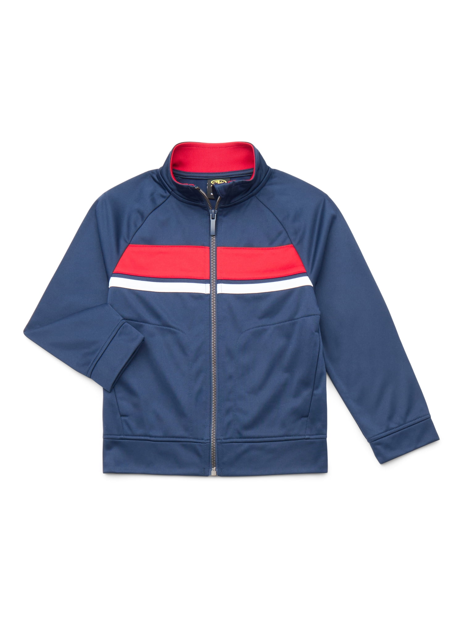 Athletic Works Boys Active Track Jacket, Sizes 4-18 & Husky - Walmart.com