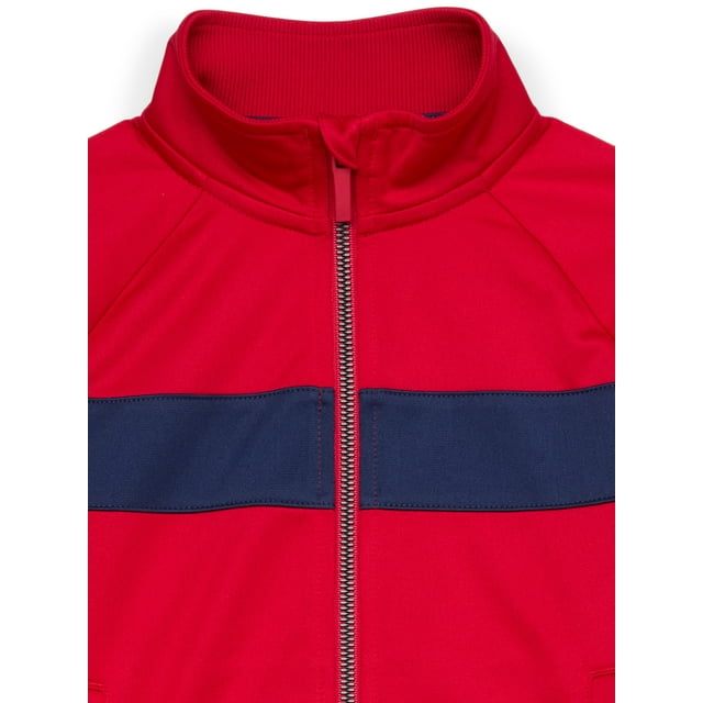 Athletic Works Boys Active Track Jacket, Sizes 4-18 & Husky - Walmart.com