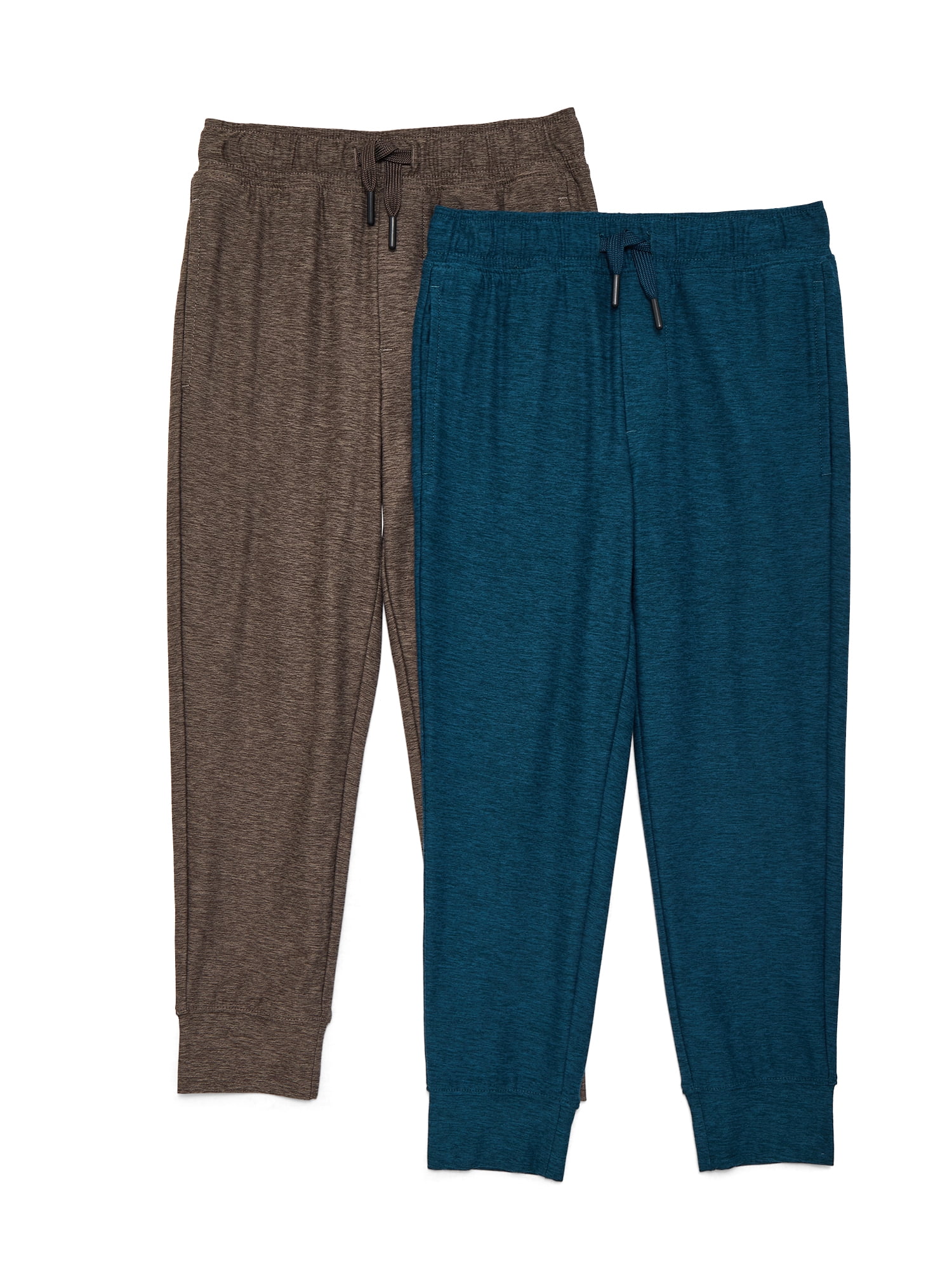 Athletic Works Boys ButterCore Joggers, 2-Pack, Sizes 4-18 - Walmart.com