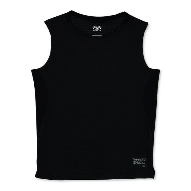 Athletic Works Boys Elevated Tank, Sizes 4-18 & Husky - Walmart.com