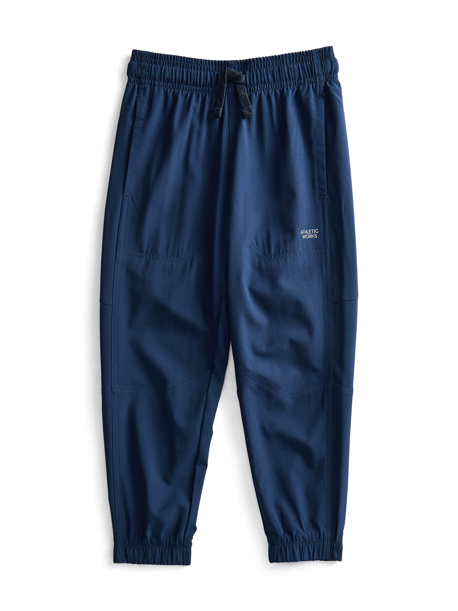 Athletic Works Boys' Stretch Performance Jogger Pants, Sizes 4-18 ...