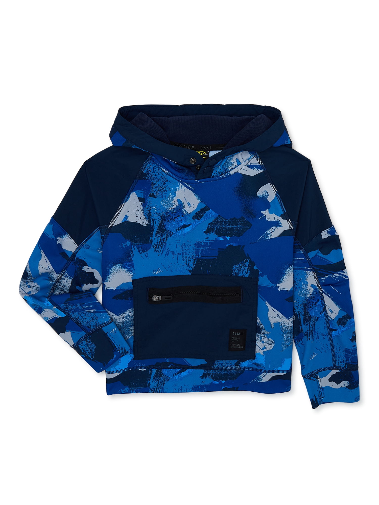 Athletic Works Boys Tech Fleece Pullover, Sizes 4-18 - Walmart.com