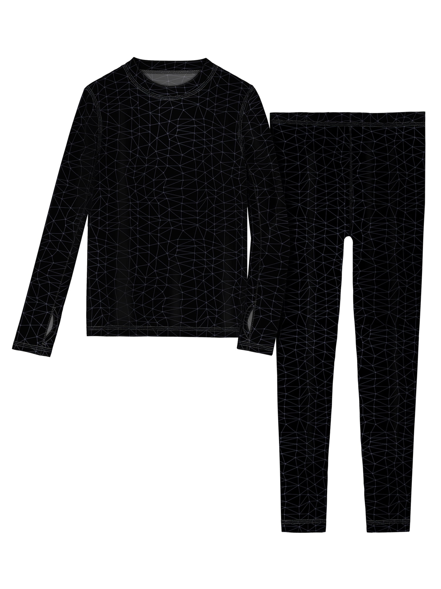 Athletic Works Youth Performance Thermal Set for Boys, Sizes XS-2XL ...