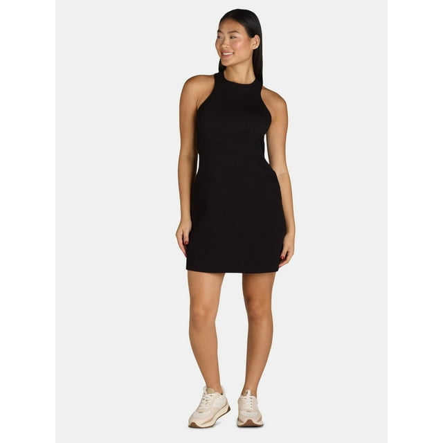 Athletic Works Women’s Dri-More Sleeveless Tank Dress, Sizes XS-XXXL ...