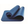 Athletic Works Fitness Mat, Blue, 10mm NBR, Lightweight and Durable ...