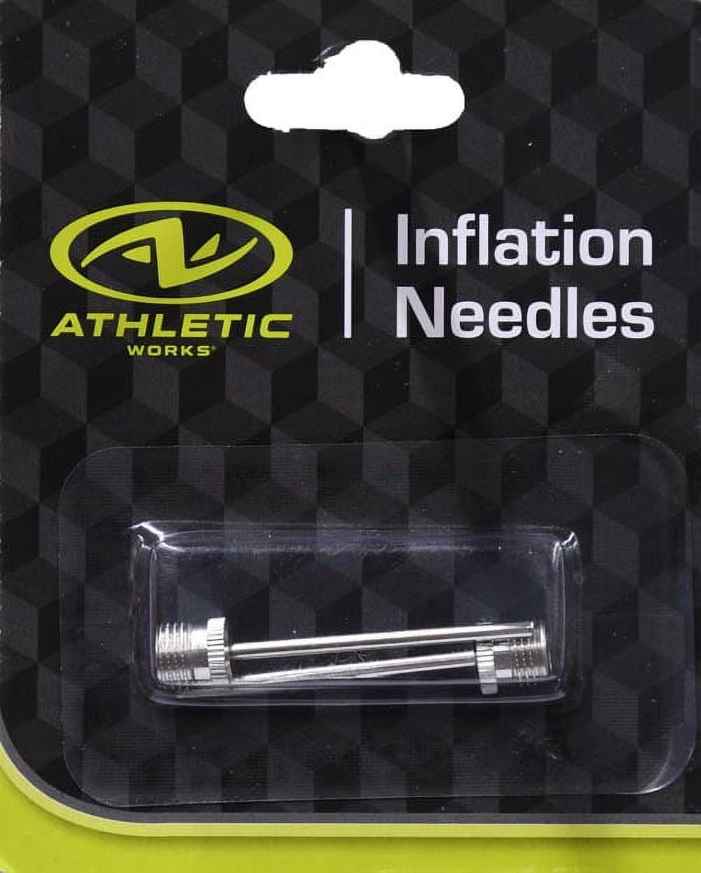 Athletic Works Durable Metal Inflation Needles for Sports Balls 2 ...
