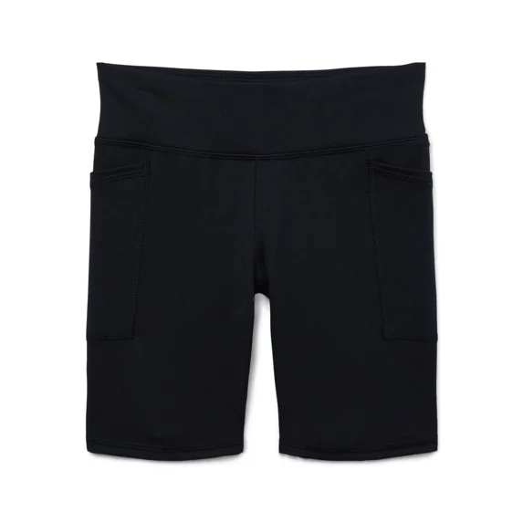 Athletic Works Girl's Active Bike Shorts, Sizes 4-18 & Plus - Walmart.com