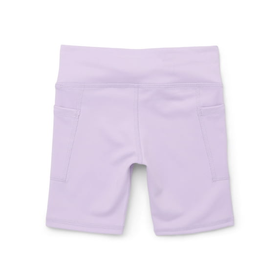 Athletic Works Girl's Active Bike Shorts Sizes 4-18 Plus Moisture ...