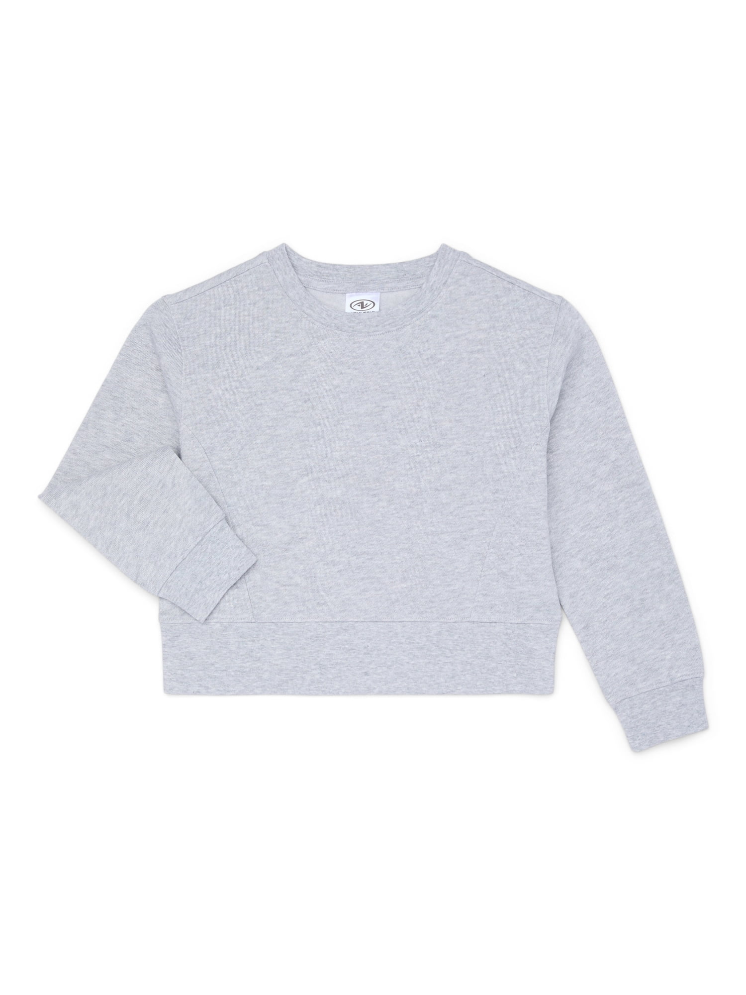 Athletic Works Girl's Active Fleece Sweatshirt Sizes 4-18 Plus Pullover ...