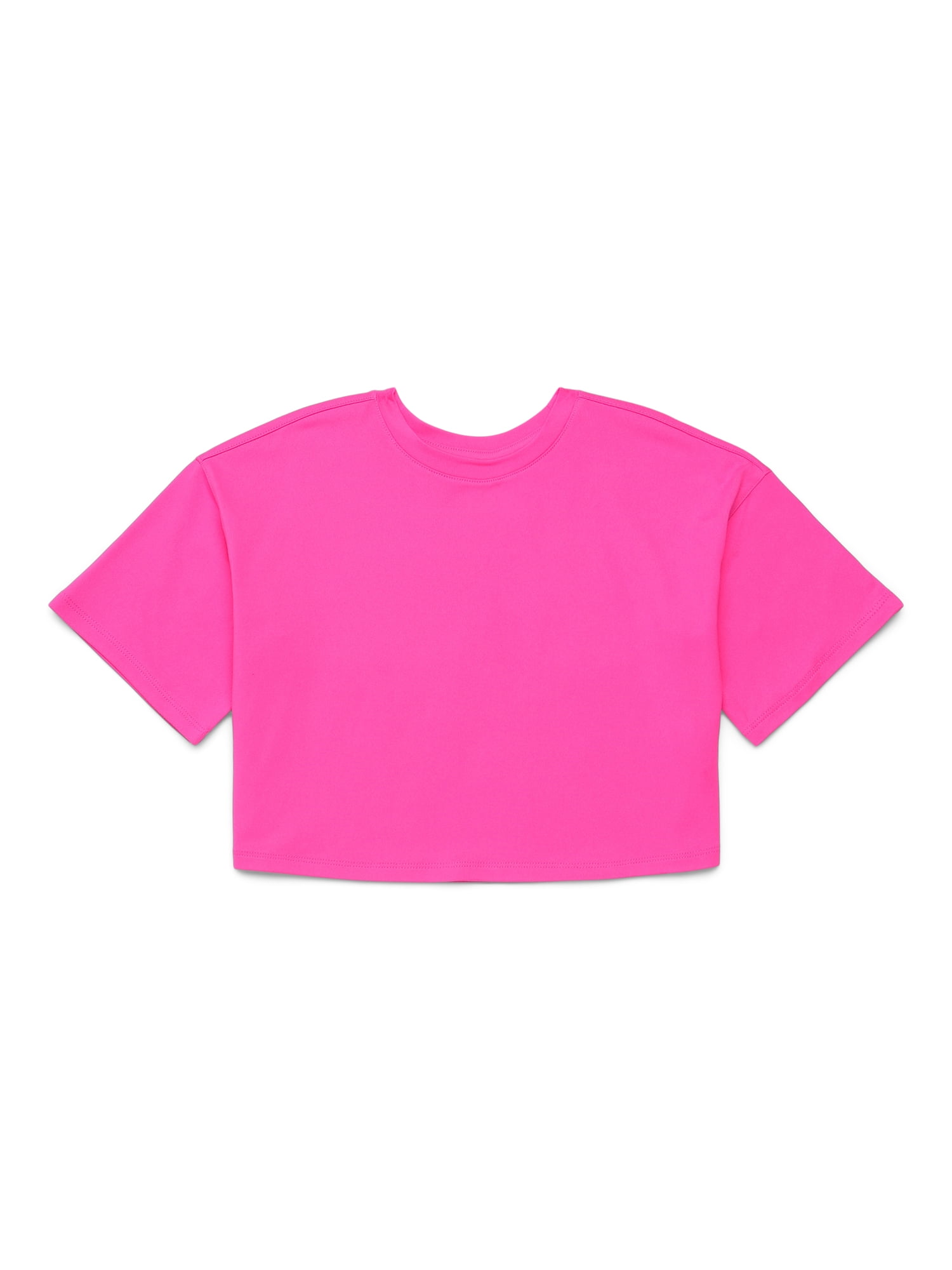 Athletic Works Girls Active Flowy Tee, Sizes 4-18 & Plus - Walmart.com