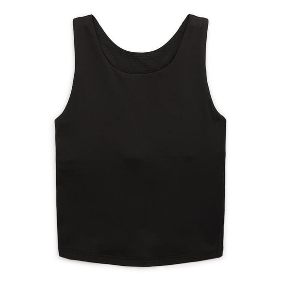 Athletic Works Girls Active Tee with Short Sleeves, Sizes 4-18 & Plus ...