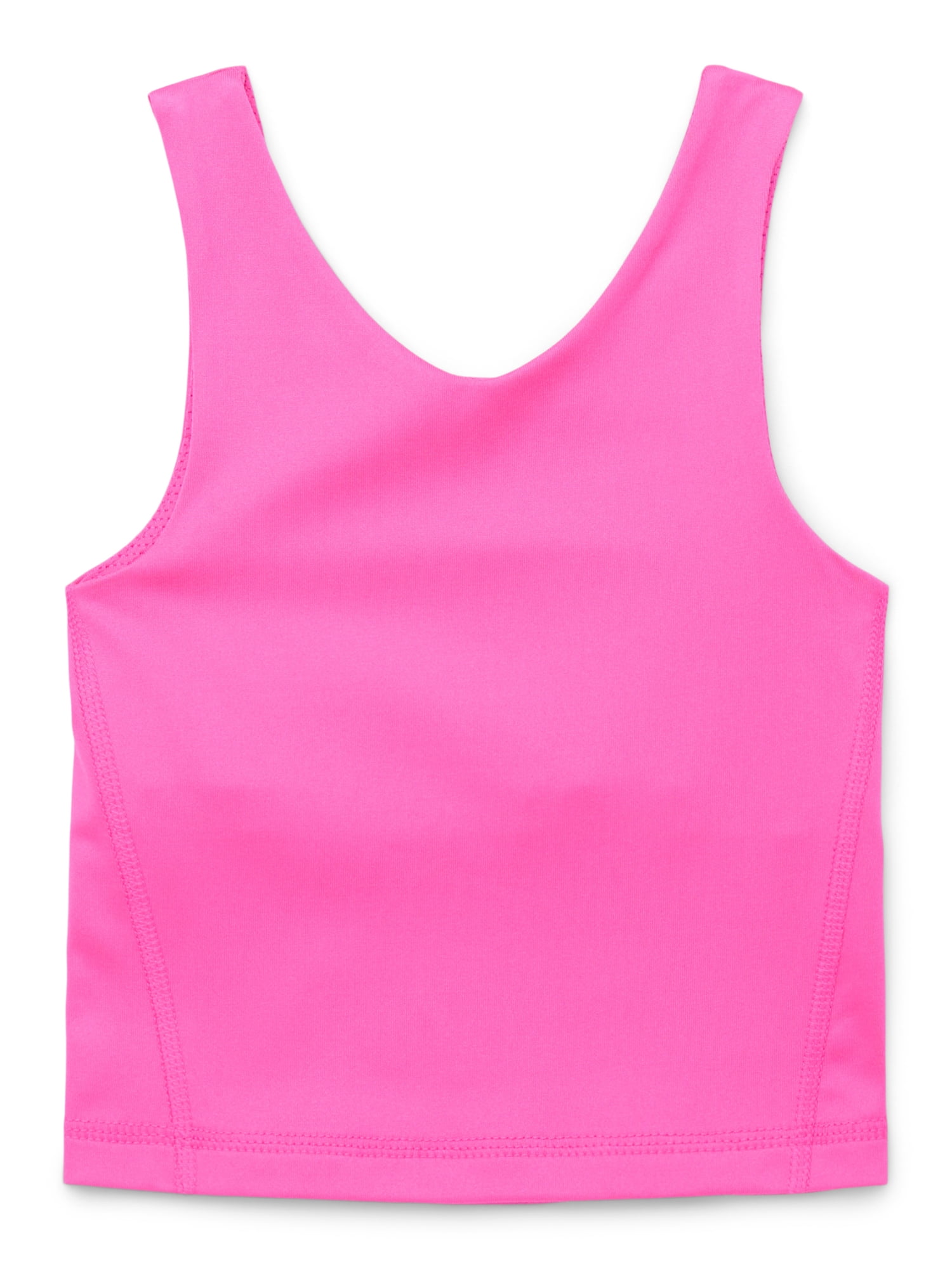 Athletic Works Girls Longline Active Bra Top Moisture Wicking Sizes 4 ...