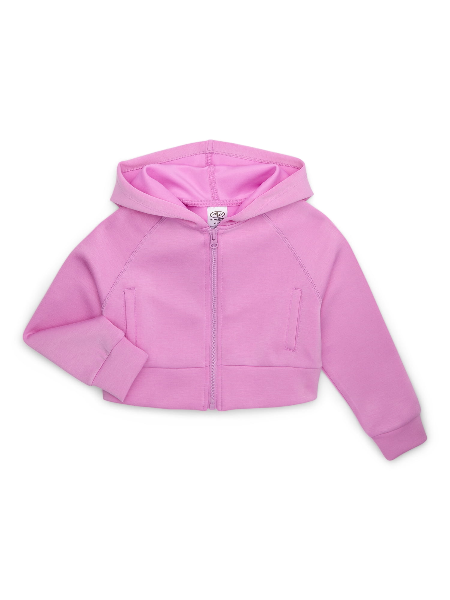 Athletic Works Girl's Active Scuba Jacket, Sizes 4-18 & Plus - Walmart.com