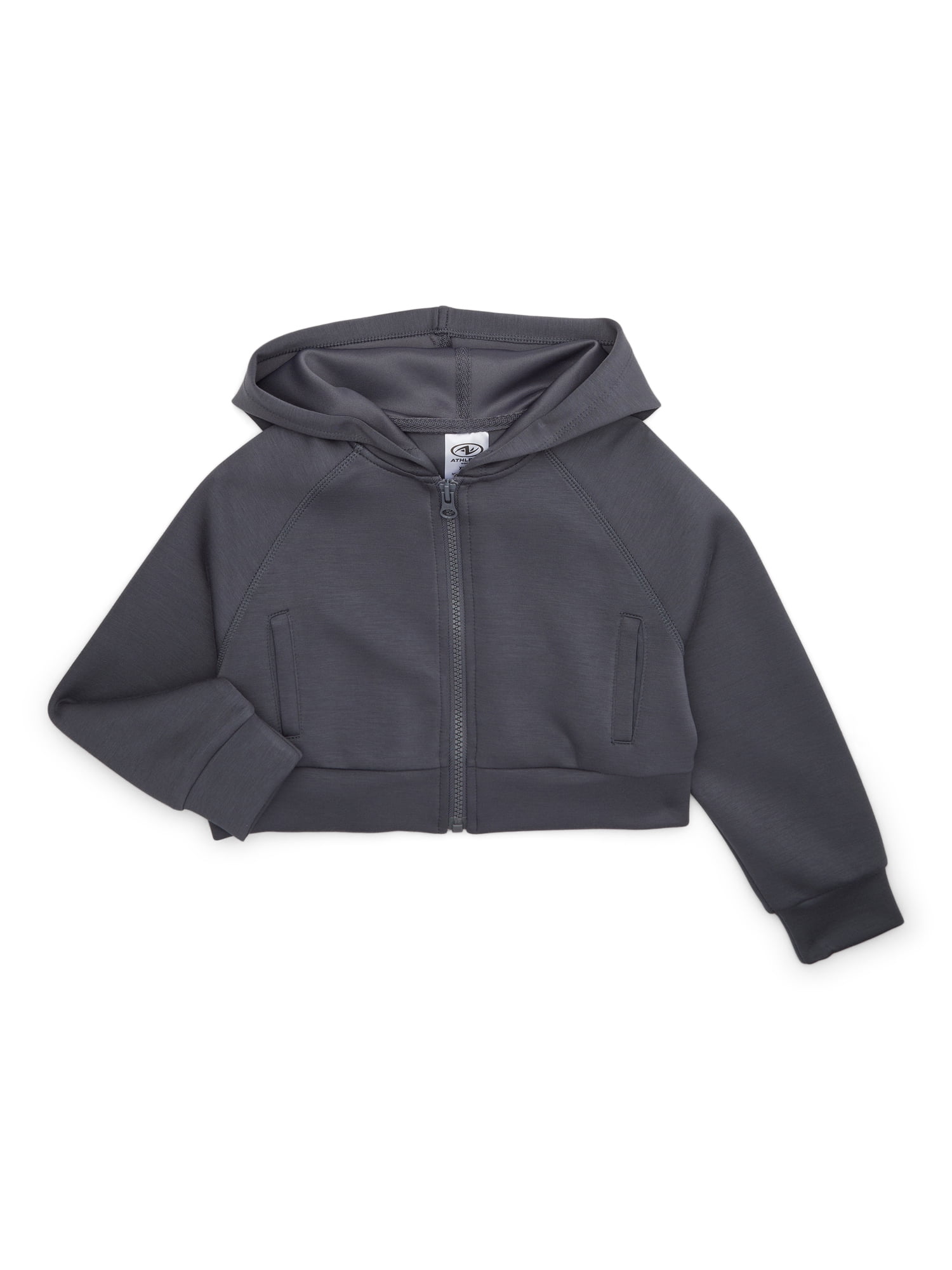 Athletic Works Girl's Active Scuba Jacket, Sizes 4-18 & Plus - Walmart.com