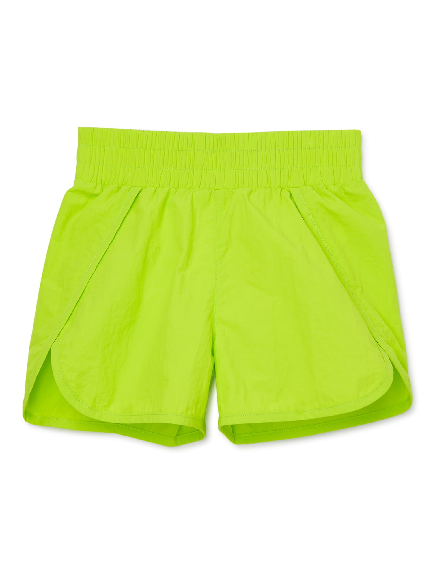 Athletic Works Girl's Active Wind Shorts Sizes 4-18 Plus Lightweight ...