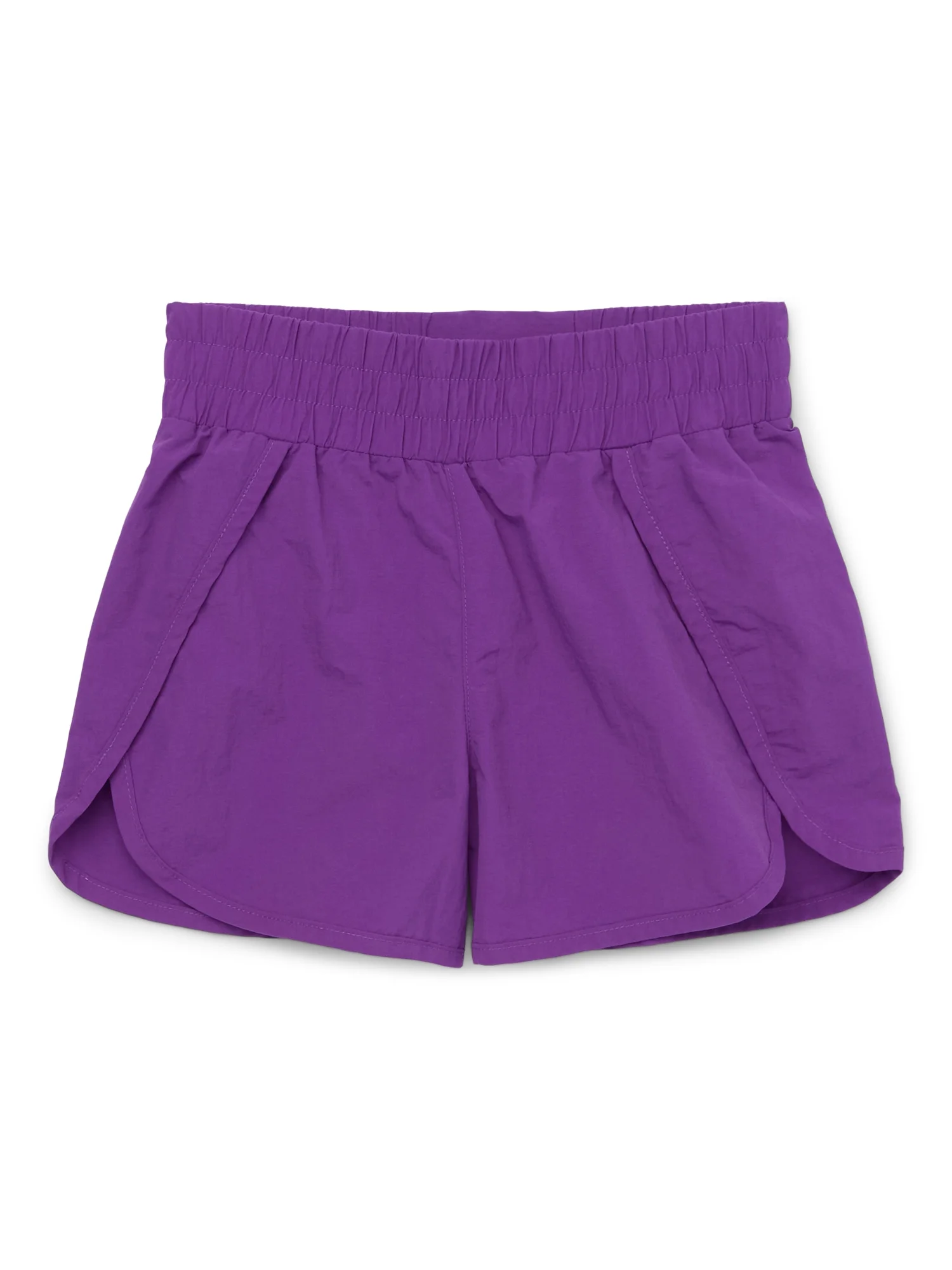 Athletic Works Girls Wind Shorts - Moisture-Wicking Nylon - Walmart.com