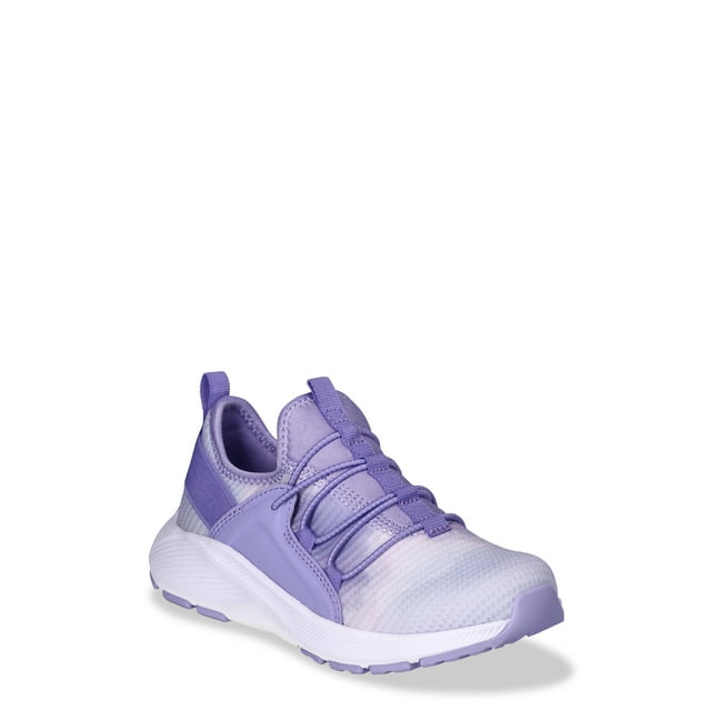 Athletic Works Girls Cage Knit Slip On Sneakers