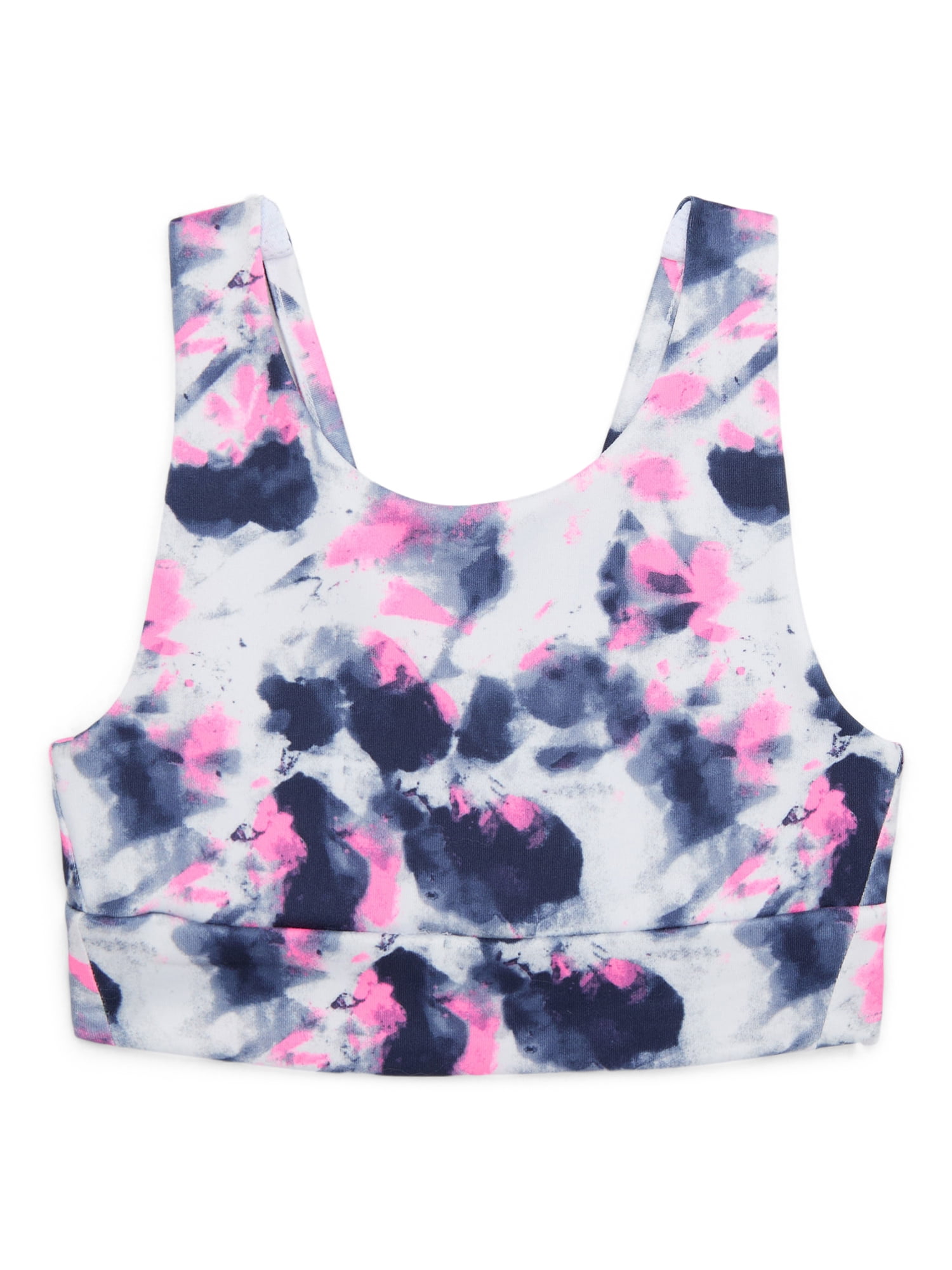 Athletic Works Girl's Sports Bra Sizes 4-18 Plus, Moisture-Wicking ...