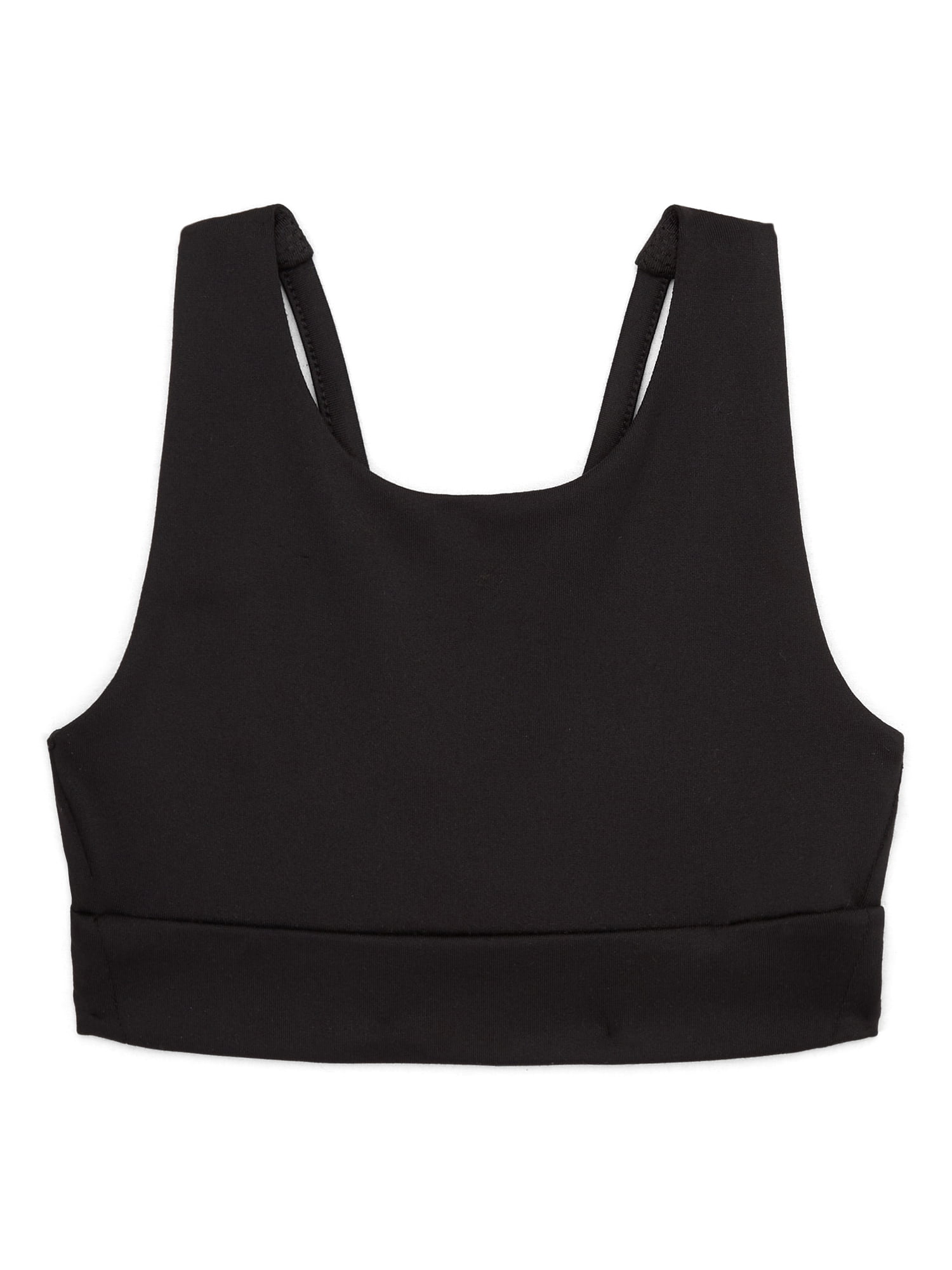 Athletic Works Girls' Sports Bra Sizes 4-18 Plus Moisture-Wicking ...
