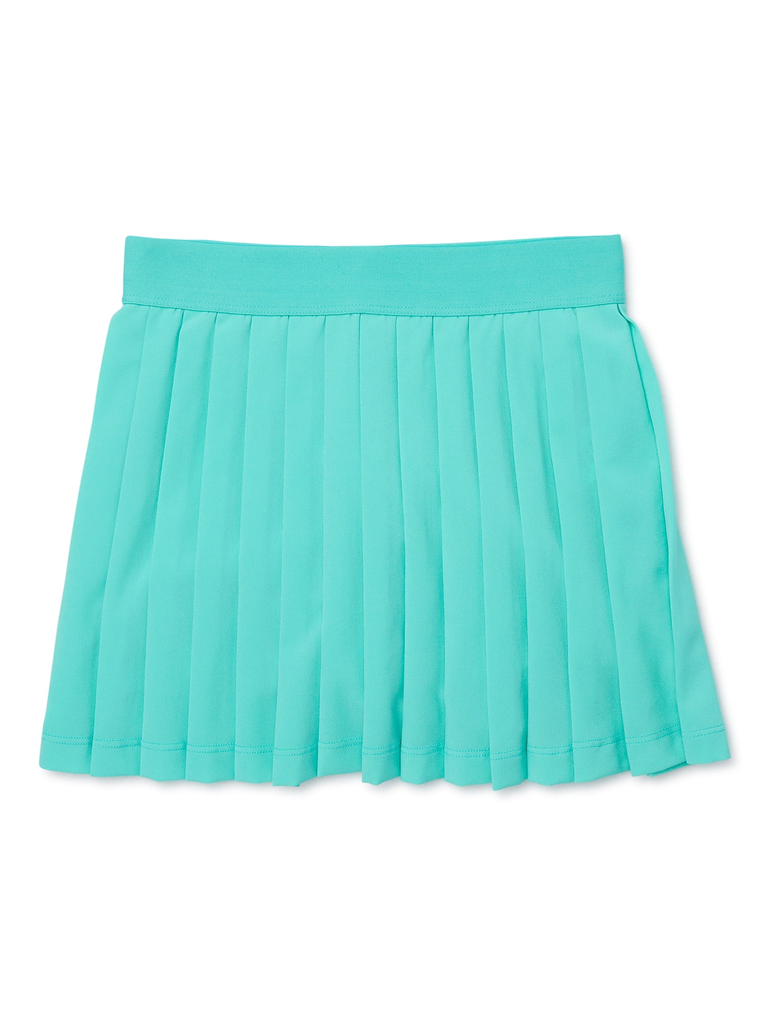 Athletic Works Girl's Active Pleated Pull On Skort, Sizes 4-18 & Plus ...