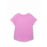 Athletic Works Girls Active Tee with Short Sleeves Sizes 4-18 Plus ...