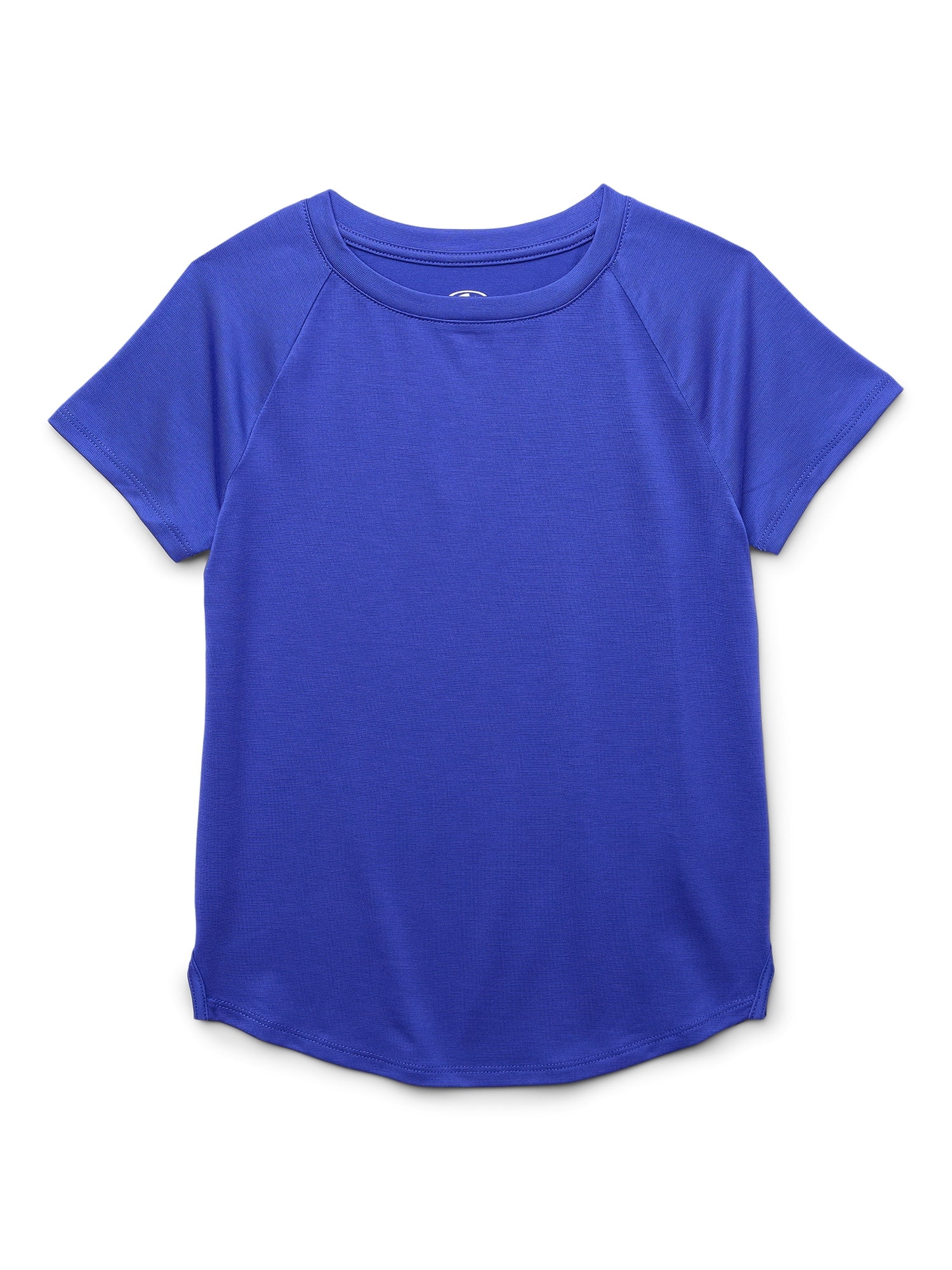 Athletic Works Girl's Active Short Sleeve T-Shirt, Sizes 4-18 & Plus ...