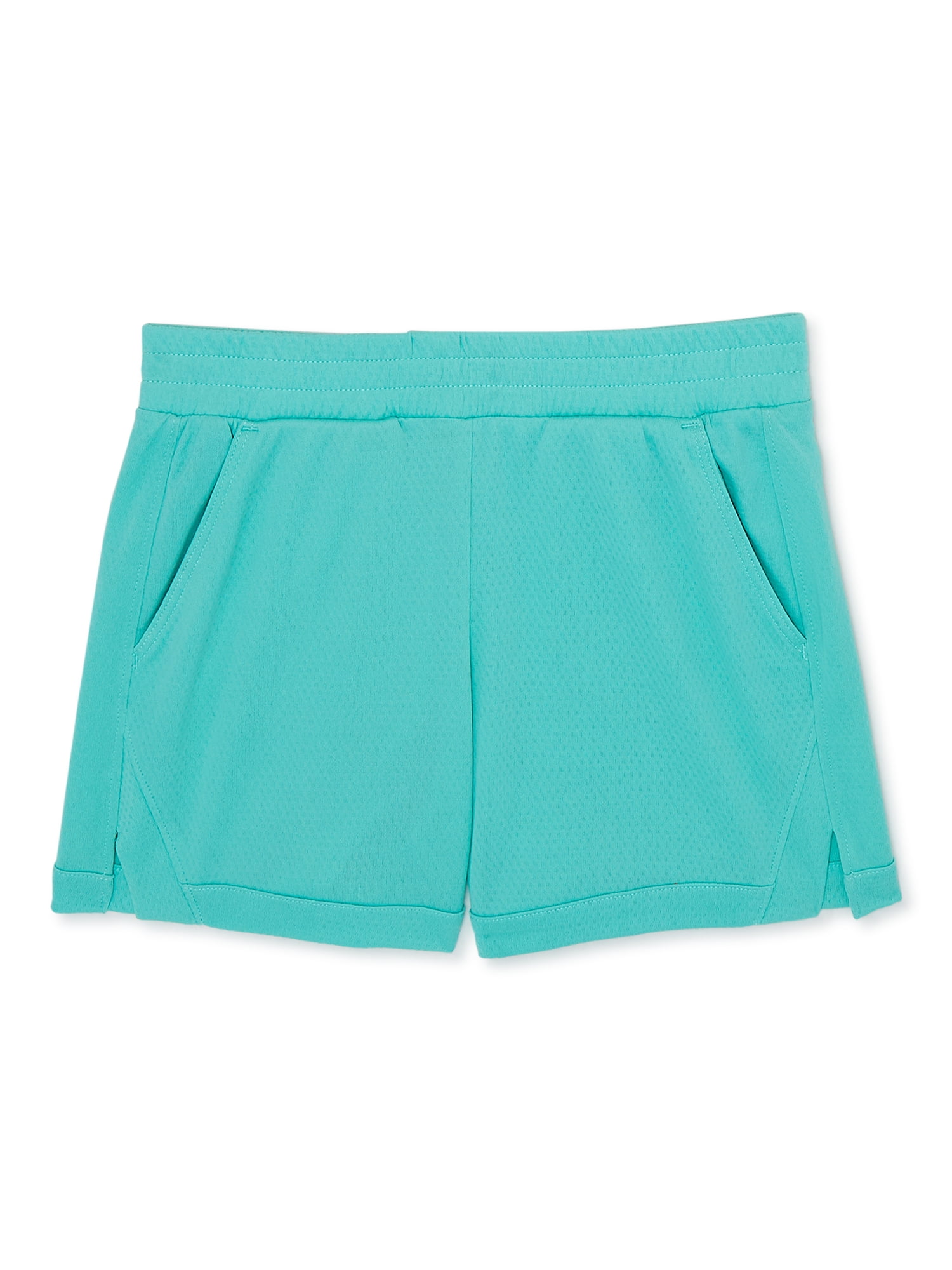 Athletic Works Girls Mesh Active Shorts, Sizes 4-18 Plus - Walmart.com