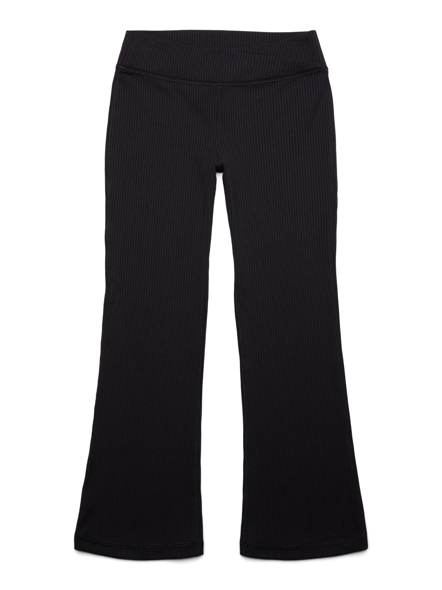 Athletic Works Girls Active Ribbed Flare Leggings, Sizes 4-18 - Walmart.com