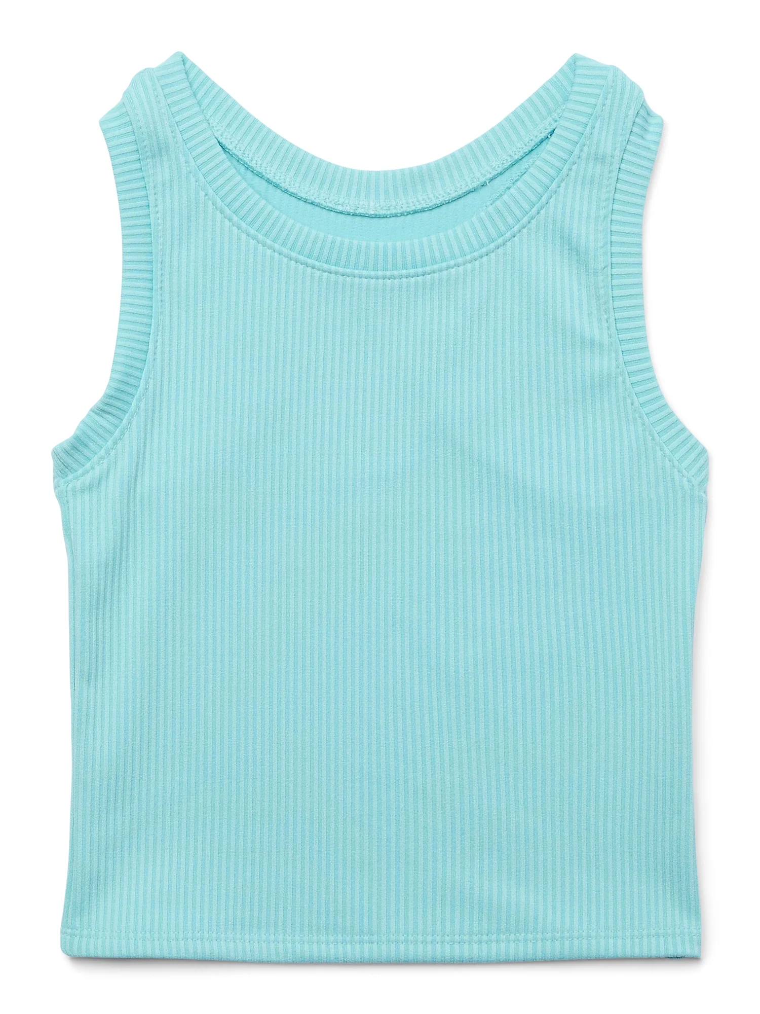 Athletic Works Girls Ribbed Tank Top, Sizes 4-18 - Walmart.com