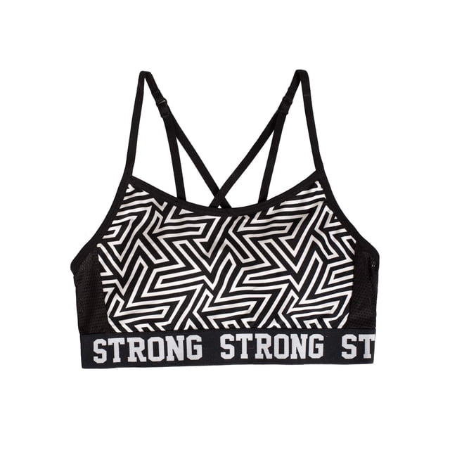 Athletic Works Girls Strappy Back Mesh Sports Bra (Big Girls) - Walmart.com