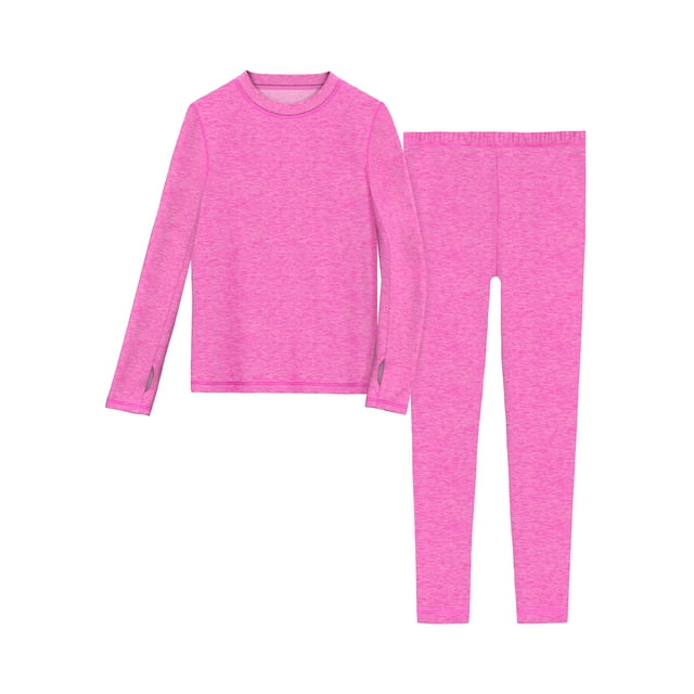 Athletic Works Girls Thermal Set, Sizes XS-2XL - Walmart.com