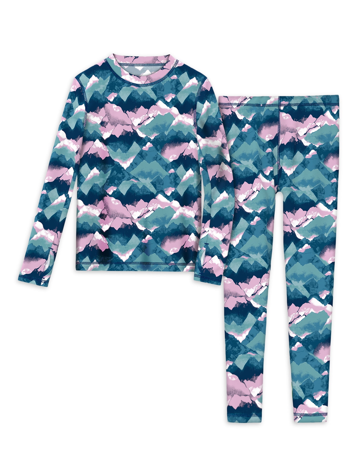 Athletic Works Girls` Thermal Set - Walmart.com