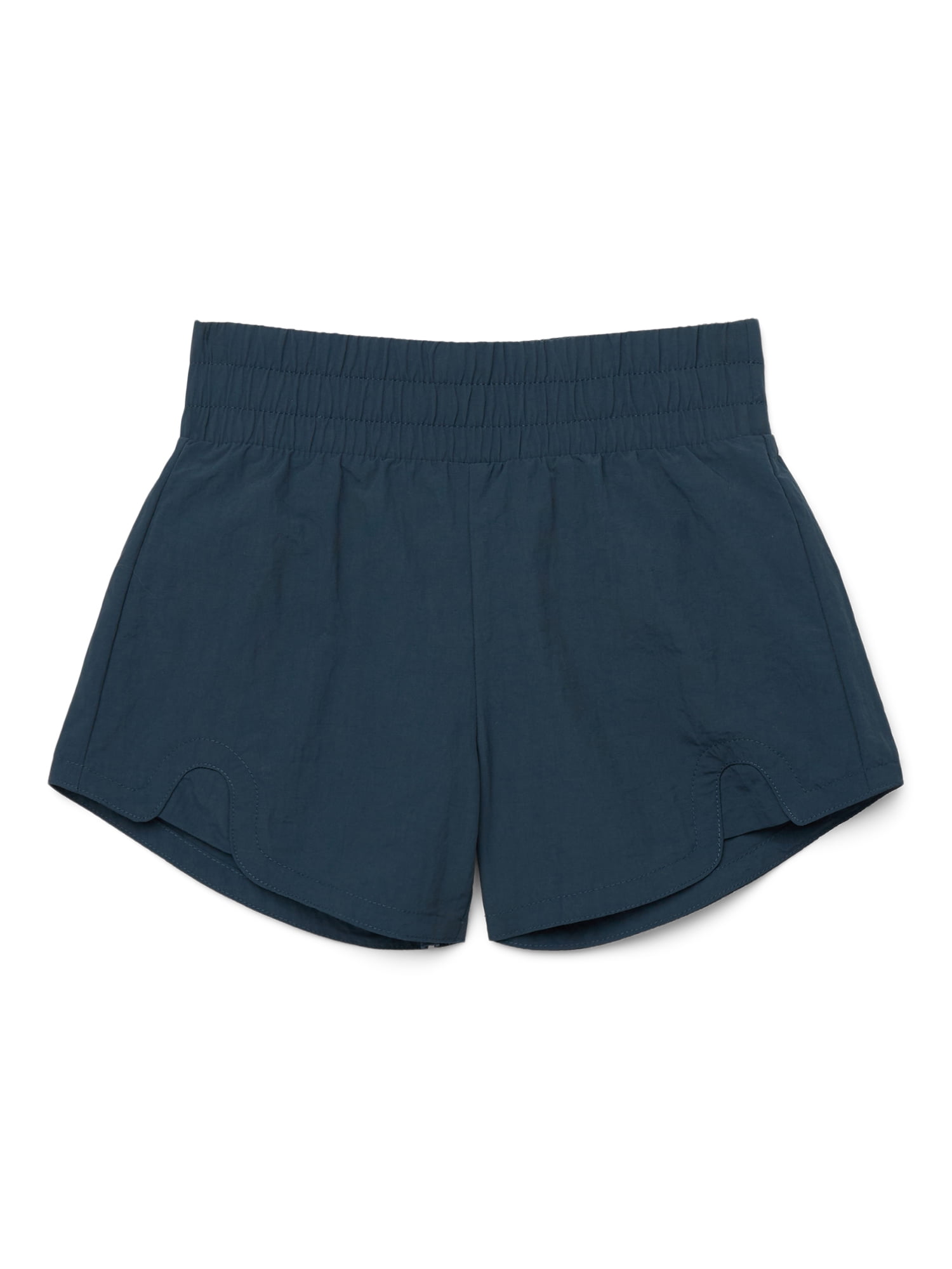 Athletic Works Girls High Waist Shorts, Sizes 4-18 & Plus - Walmart.com
